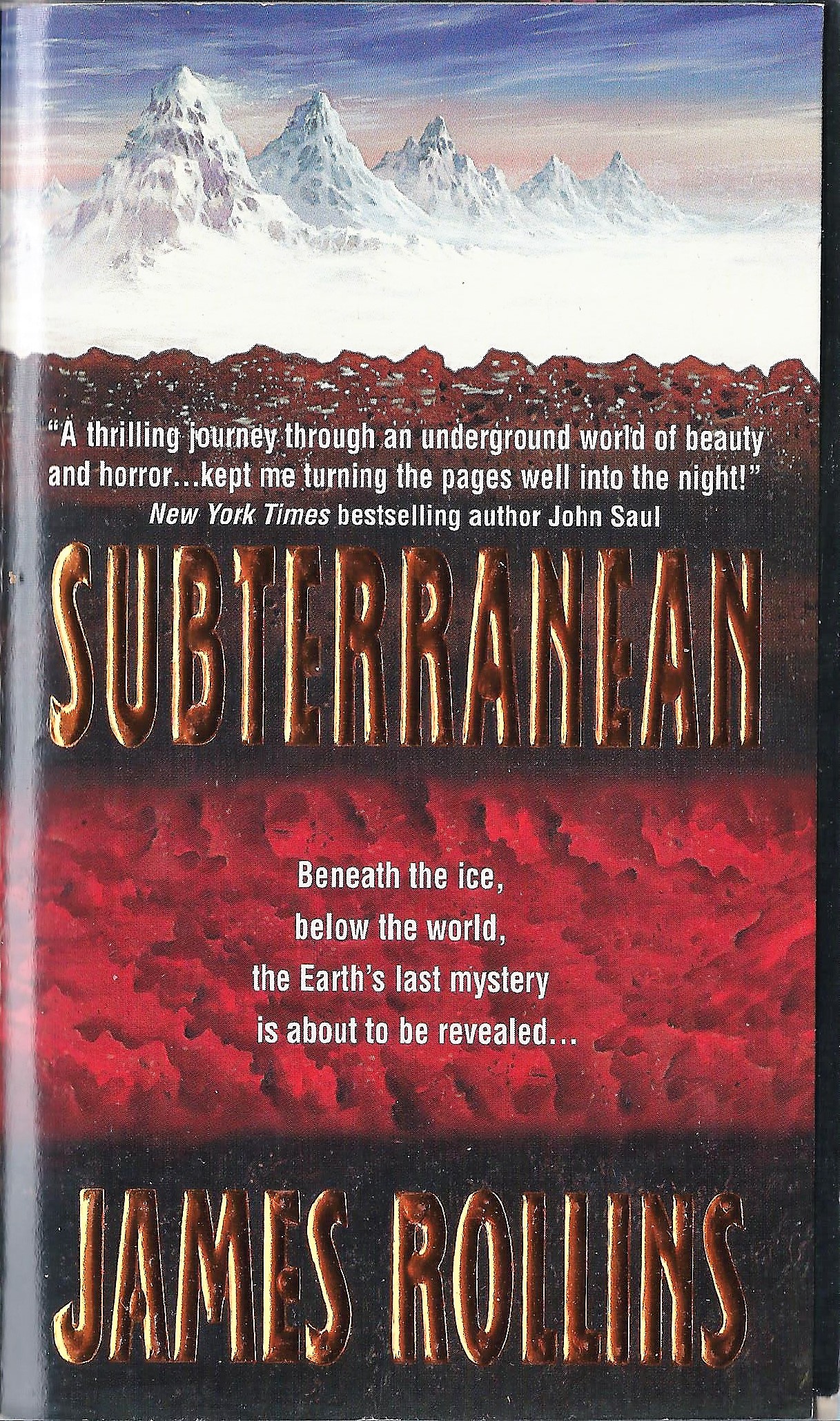 Subterranean by James Rollins (1999) – Prehistoric Pulp